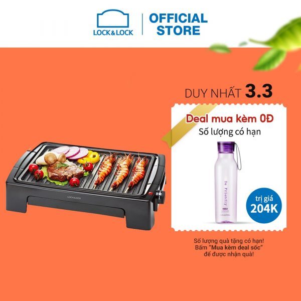 EJP511 – Nồi điện đa Năng LocknLock 1L, 1200-1400W – Màu đen - Chuyên ...