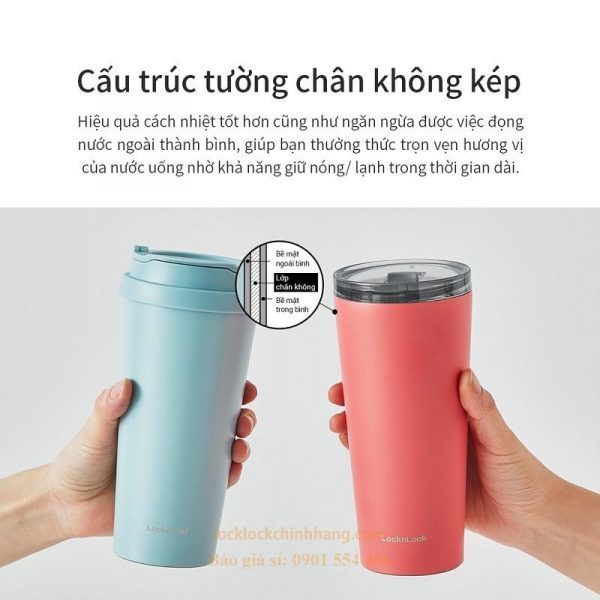 #1 Ly Giữ Nhiệt Lock&Lock 540ml LHC4279 New Clip Tumbler