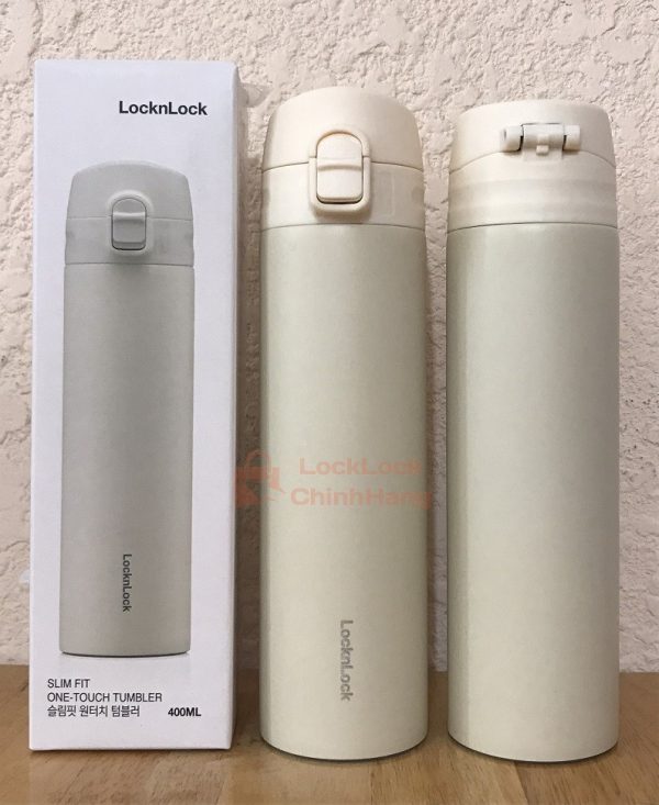 Bình Giữ Nhiệt Lock&Lock 400ml LHC3270 Slim Fit Onetouch
