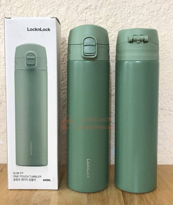 Bình Giữ Nhiệt Lock&Lock 400ml LHC3270 Slim Fit Onetouch